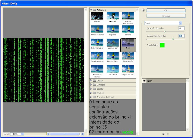 Photoshop cs3 cs4 cs5: como fazer efeito matrix no photoshop.