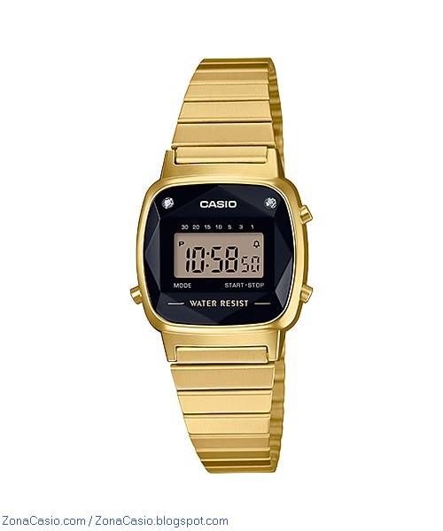 Zona Casio: Casio A159 y Casio LA670 con auténticos diamantes