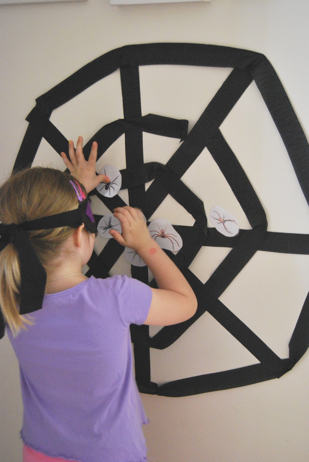 A Little Learning For Two: Pin The Spider On The Web