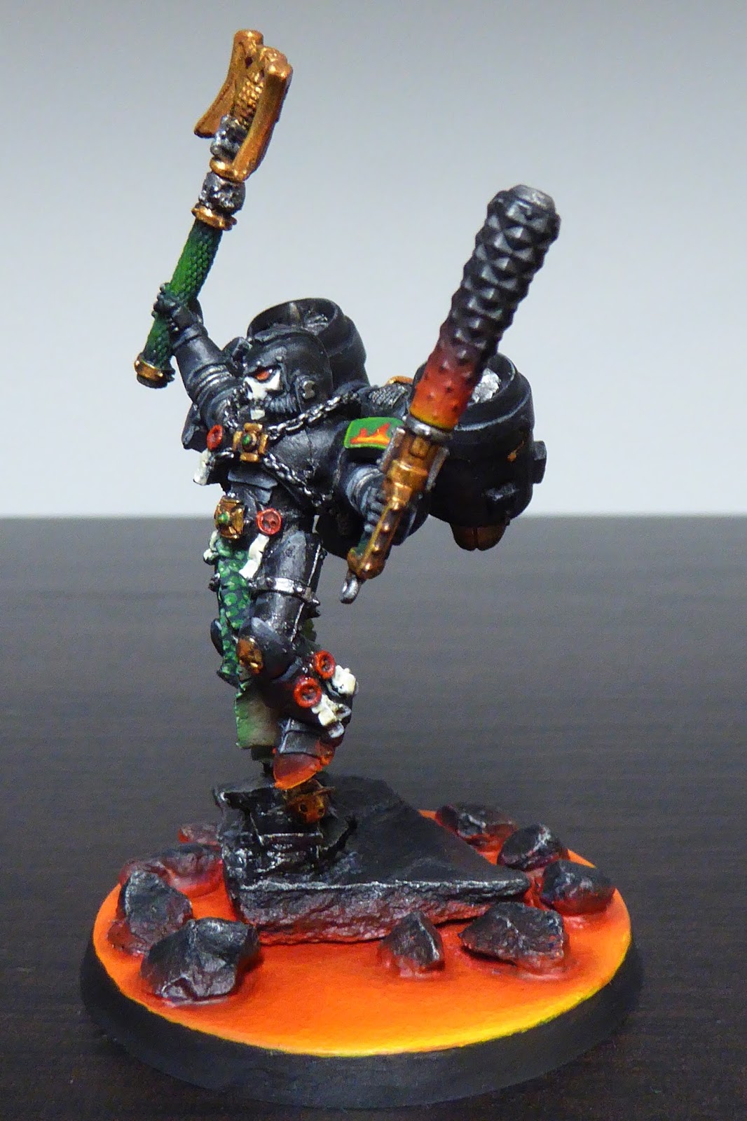 Old School Gaming: Salamanders Chaplain: TO-DONE!
