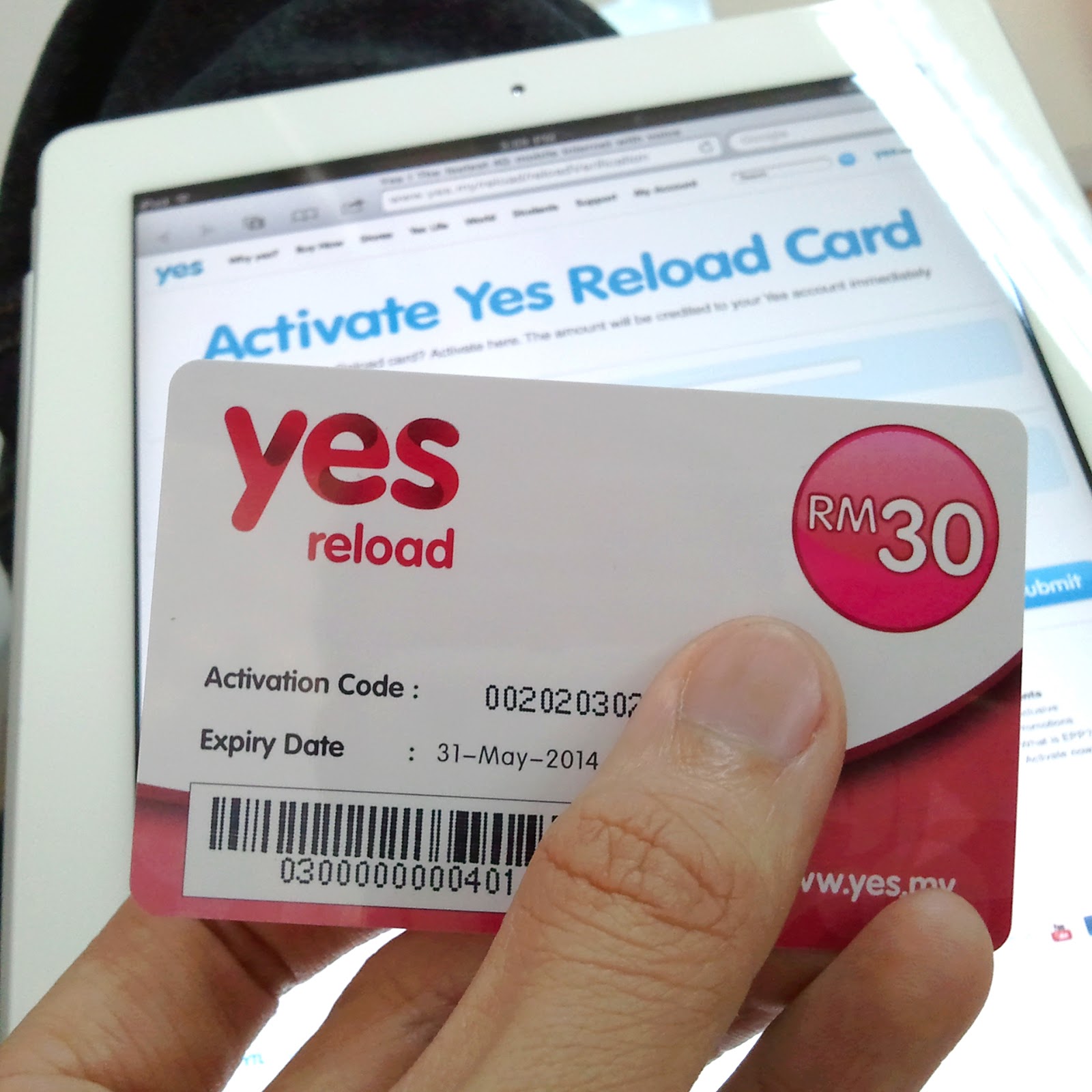 JL & The love of Gadgets: Yes Reload Cards