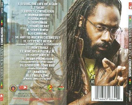Dj wisper : TARRUS RILEY CONTAGIOUS ALBUM [2009]