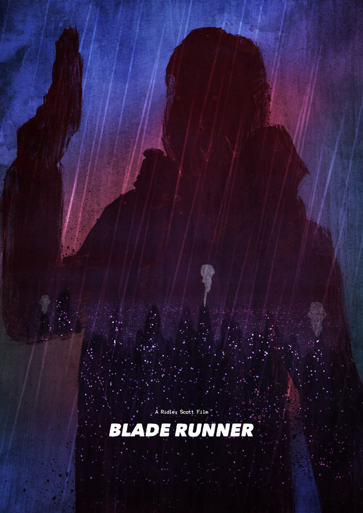 The Geeky Nerfherder: Movie Poster Art: Blade Runner (1982)