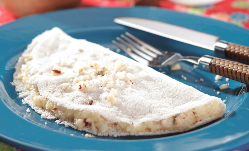 Tapioca com Coco e Castanha - Soteconto