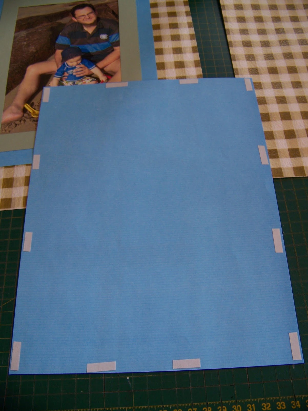 A Pretty Talent Blog: Scrapbooking 4: Tearing Ruler, varying frames ...