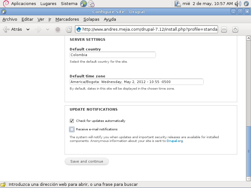 Explorador de Redes: Como Instalar Apache2+PHP+Postgresql+drupal en debian squeeze 6.0