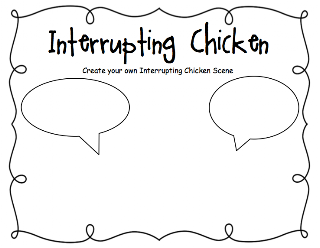 Fourth Grade Teacher Lady: Interrupting Chicken
