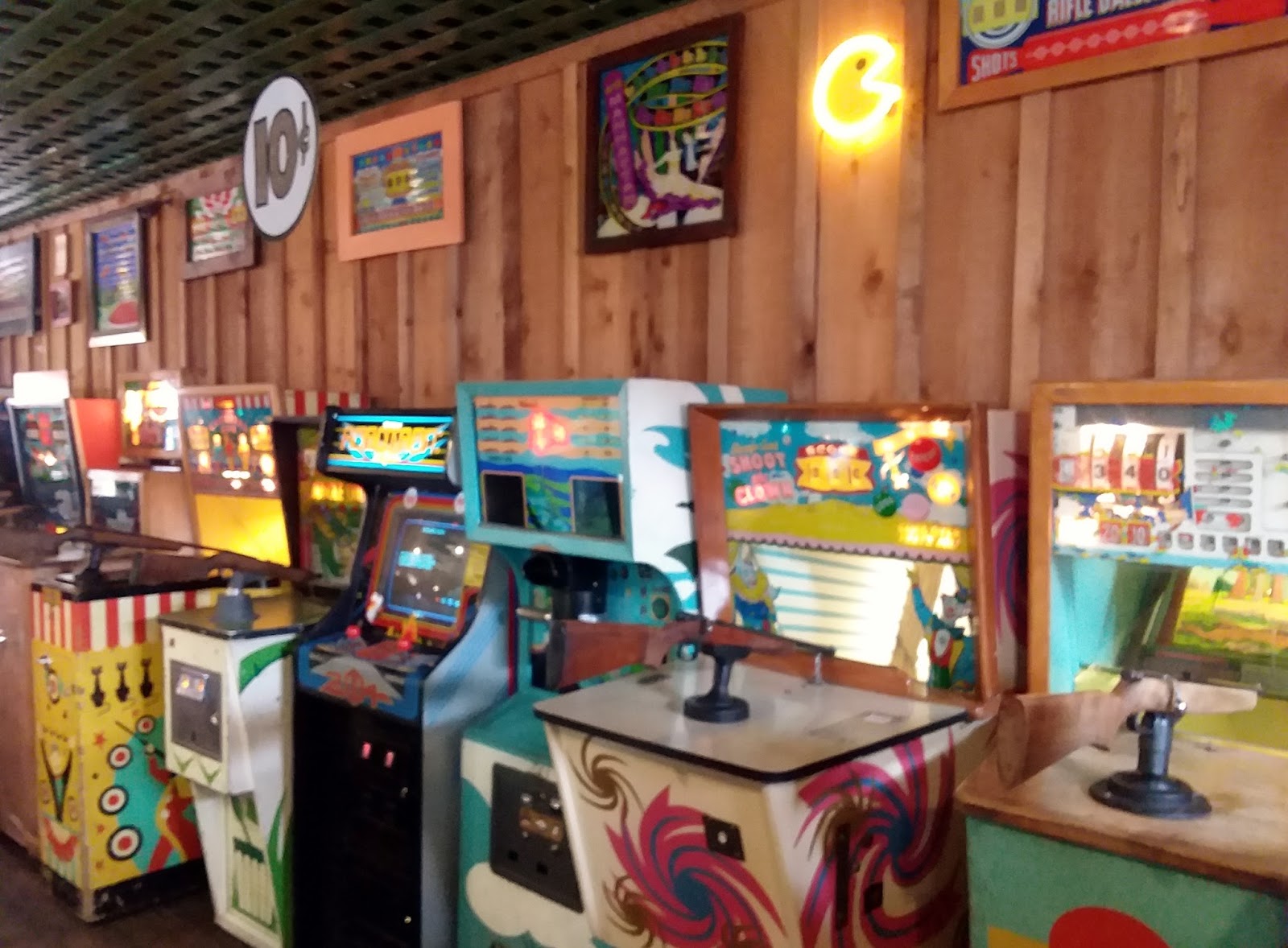 C Bakunas Art: Arcade Amusements, Inc. In Manitou Springs, Colorado