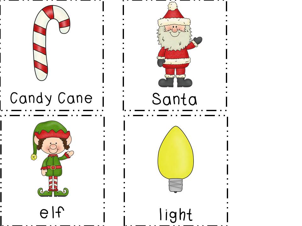 The Teacher's Backpack: Christmas Write the Room and Santa, Santa ...