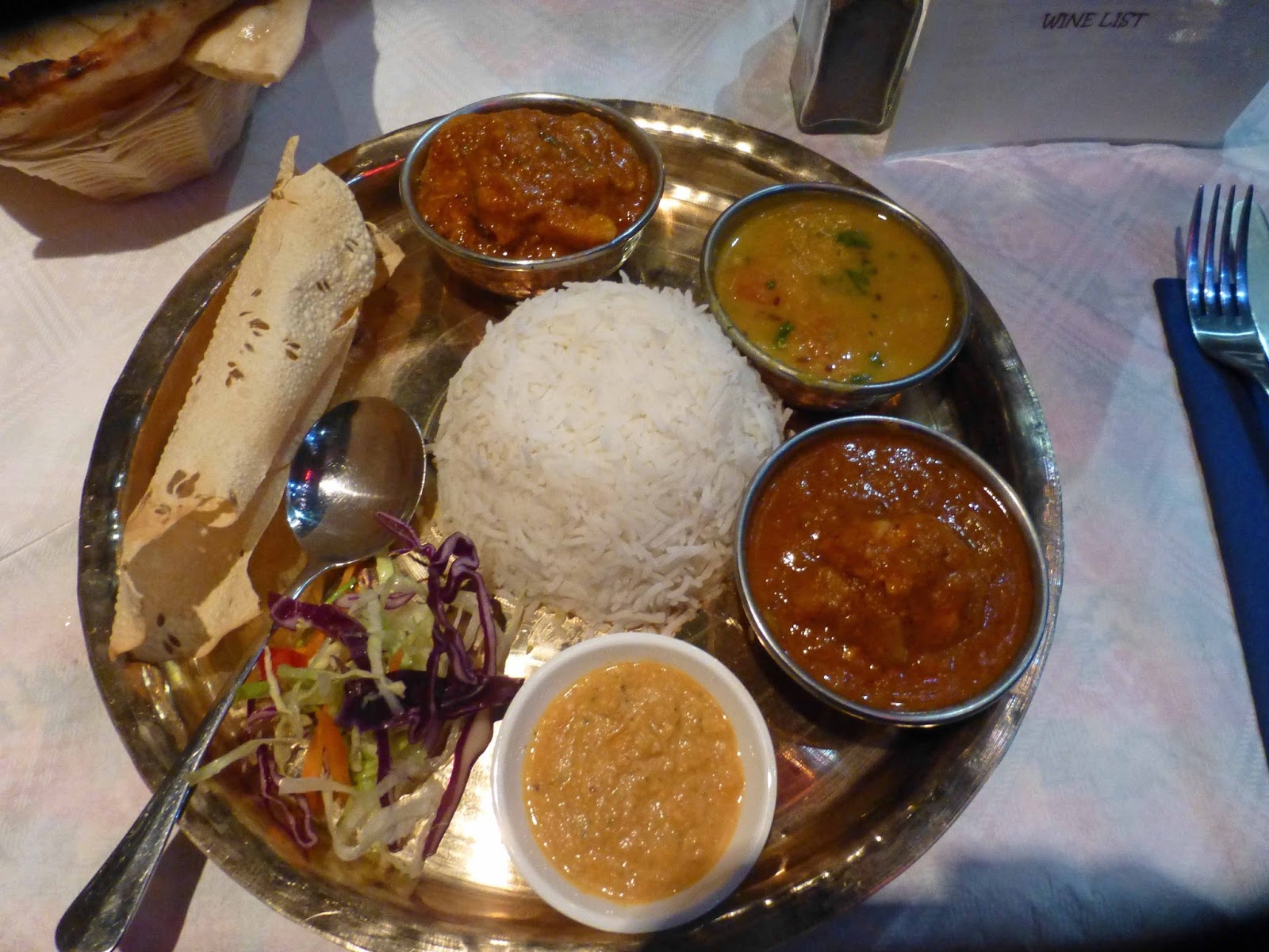 Thali Nepal Restaurant on the Banks of The Lee