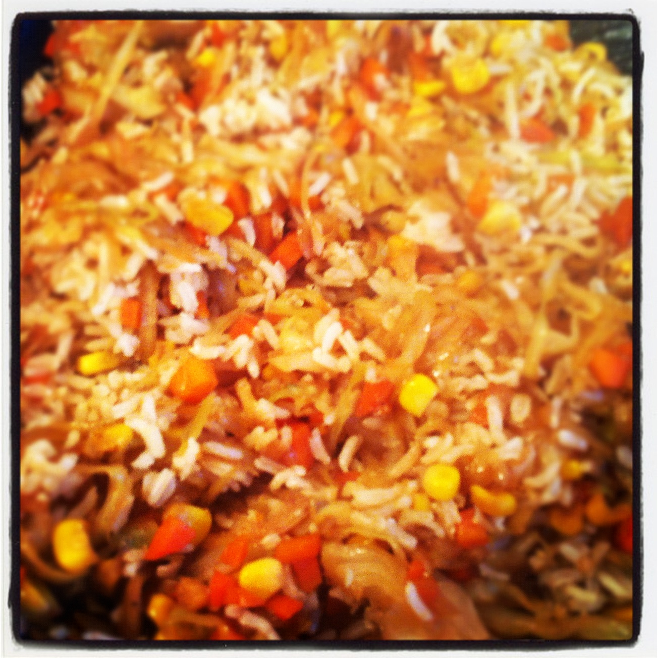 God mad og søde sager: Stegte ris (vegetar)