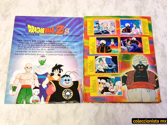 Dragon Ball Z 1 y 2 - Álbumes de Navarrete (1997-1998) - Coleccionista MX