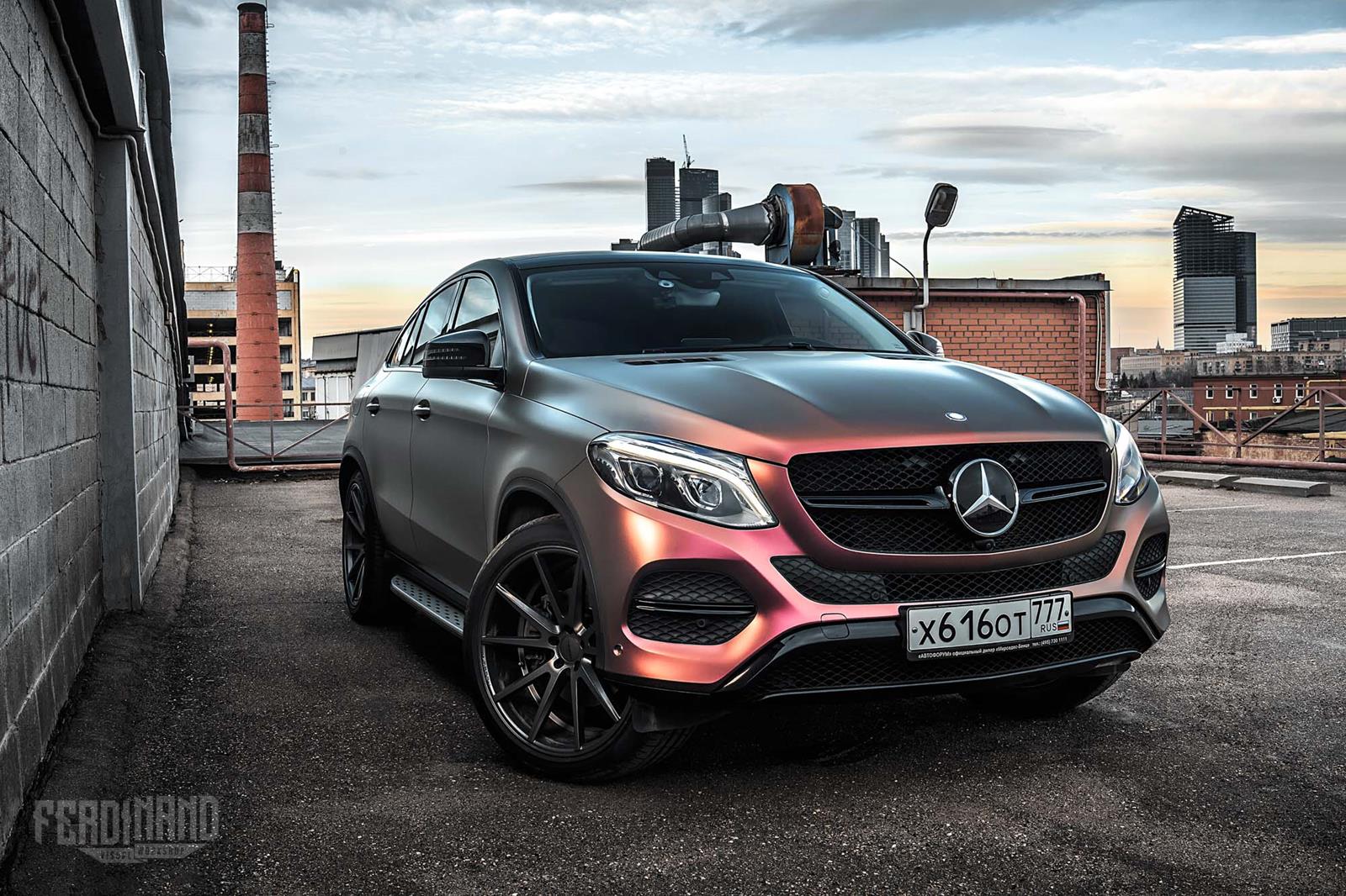 Mercedes-Benz W292 GLE Coupe VFS1 Vossen Wheels | BENZTUNING