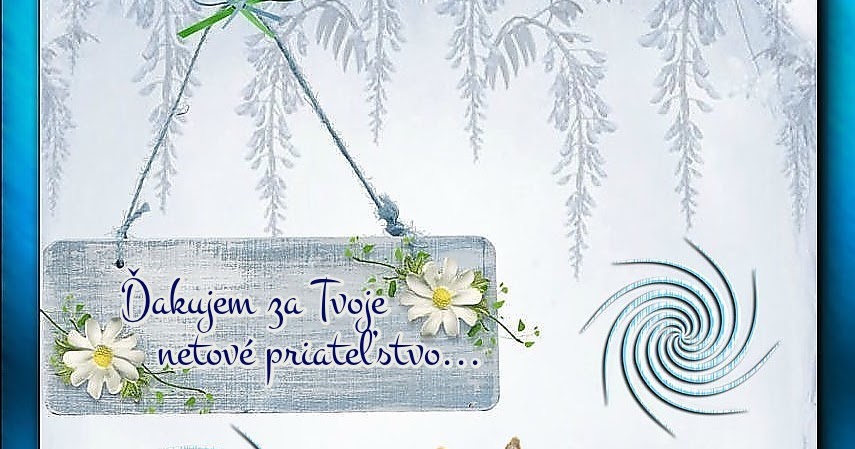 Obrázky pre radosť:: Priateľstvo: