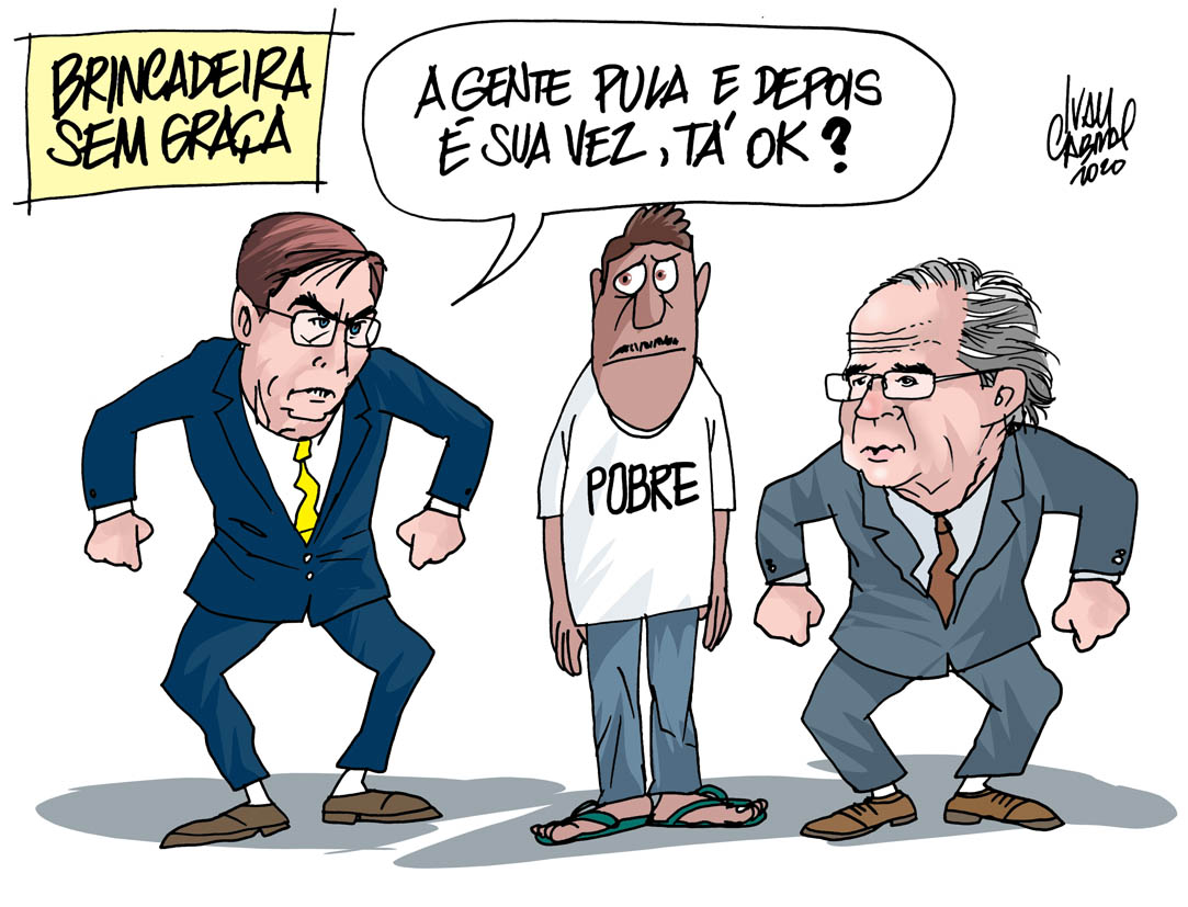 Sorriso Pensante-Ivan Cabral - charges e cartuns: Charge: Brincadeira ...