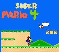 Unknown Video Games: Super Mario 4