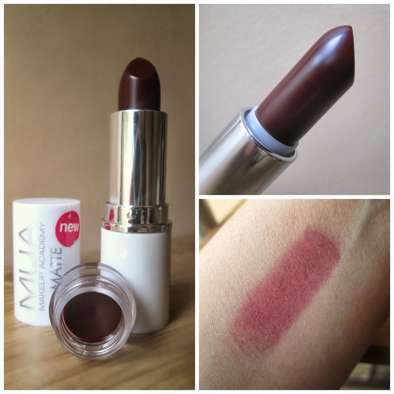 MUA Matte Lipstick in Wild Berry & Scarlet Siren | Review
