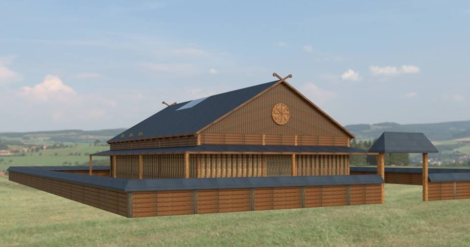 New Pagan temple in Poland