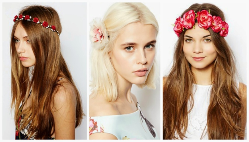 The Lipstick Drawer: Spring Flower Hair Accessories