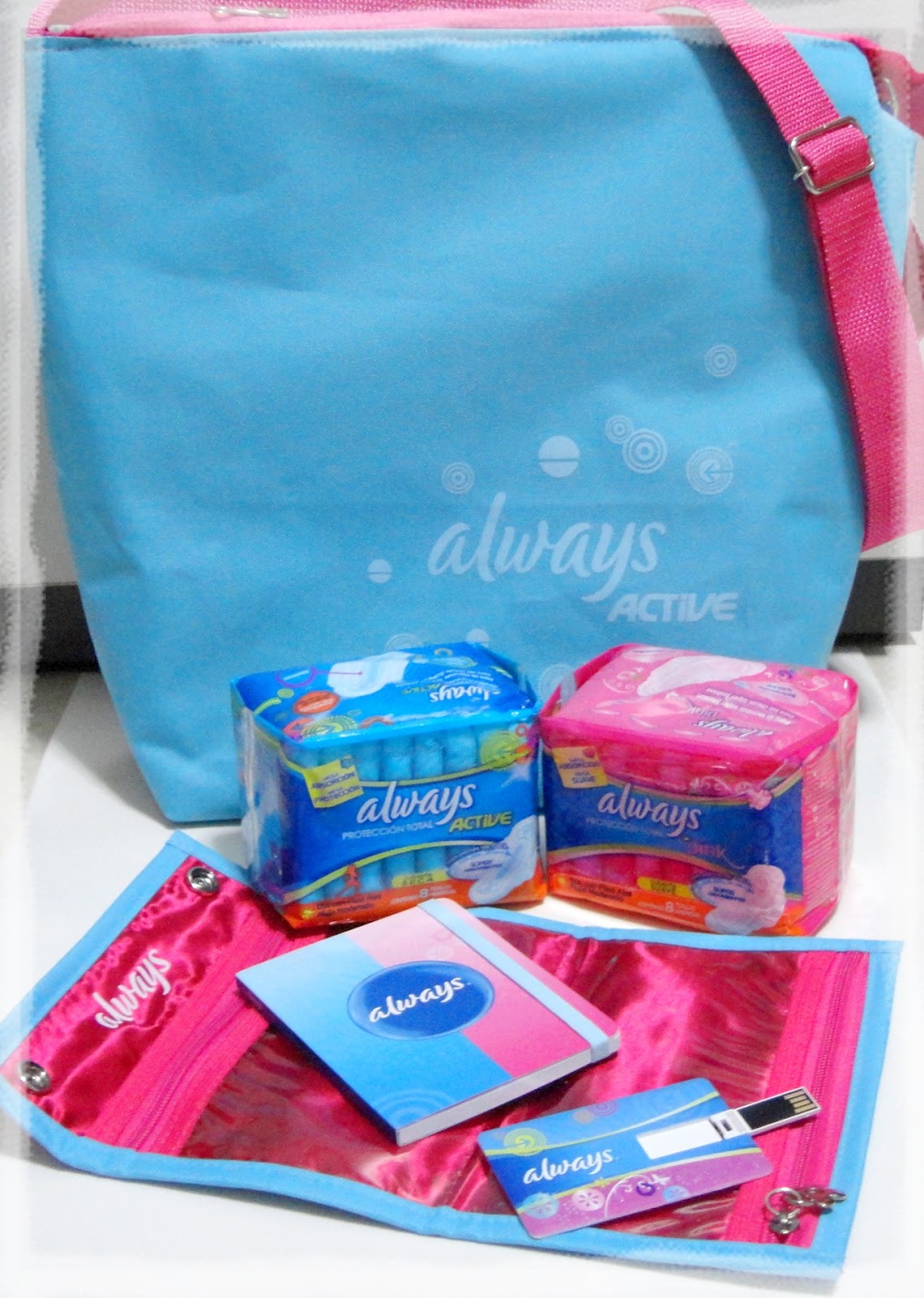 Blog Vanessa Sial : Sorteio Kit Promocional Lançamentos Always® Pink e ...
