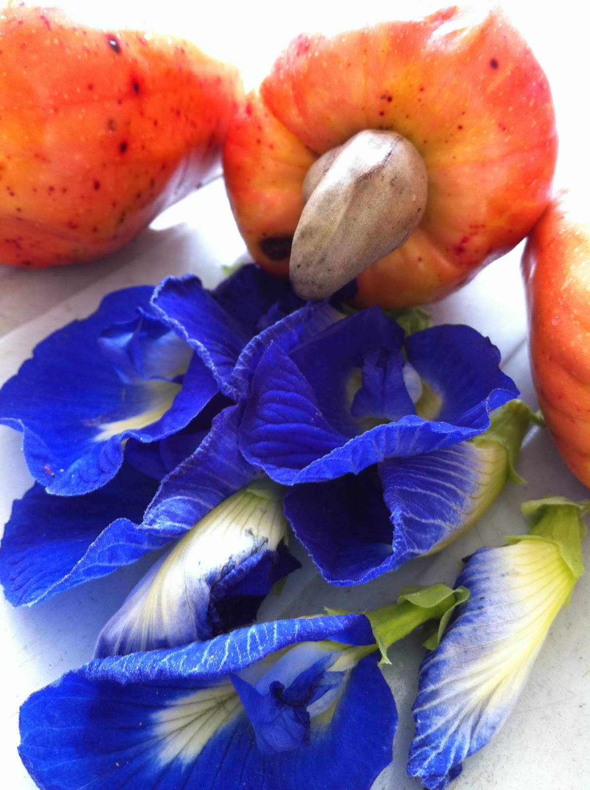 We Tell Sweet Stories: Rendang Itik,Bunga Telang,Labu,Strawbery etc etc