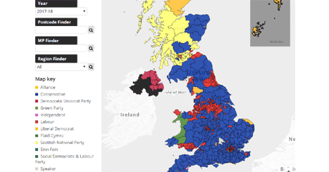 Maps Mania: The MP's Expenses Map