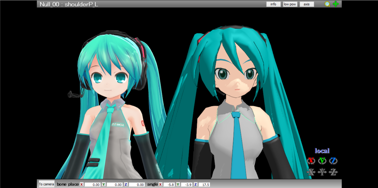 DFGA - Cyan-Co: 13 of 25, MMD's upgraded characters and system?