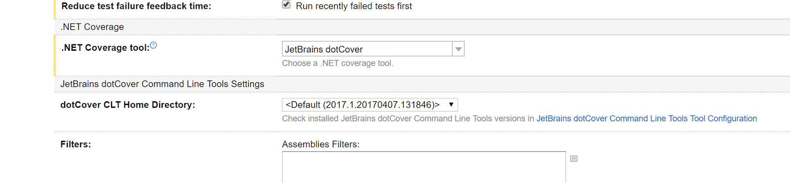 The Net Dabbler Creating A Code Coverage Badge From Teamcity