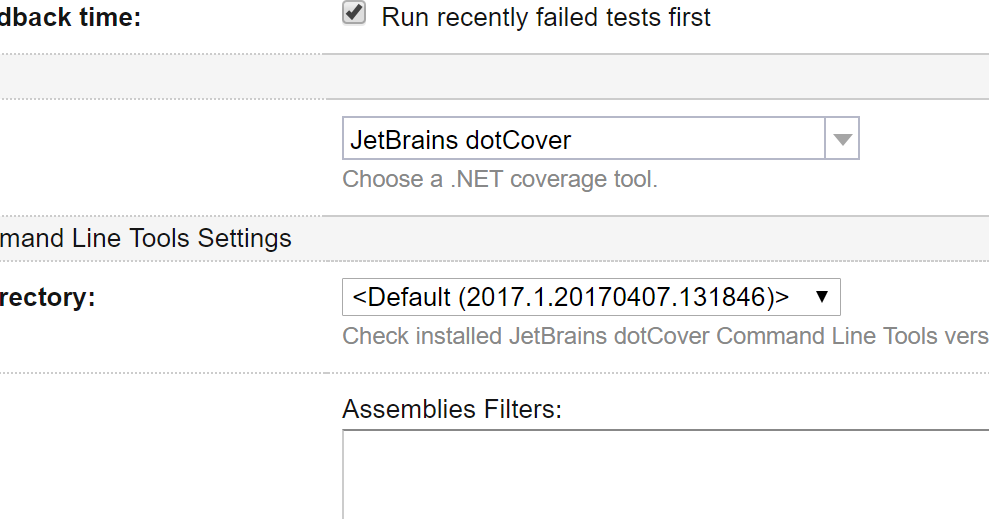 The Net Dabbler Creating A Code Coverage Badge From Teamcity
