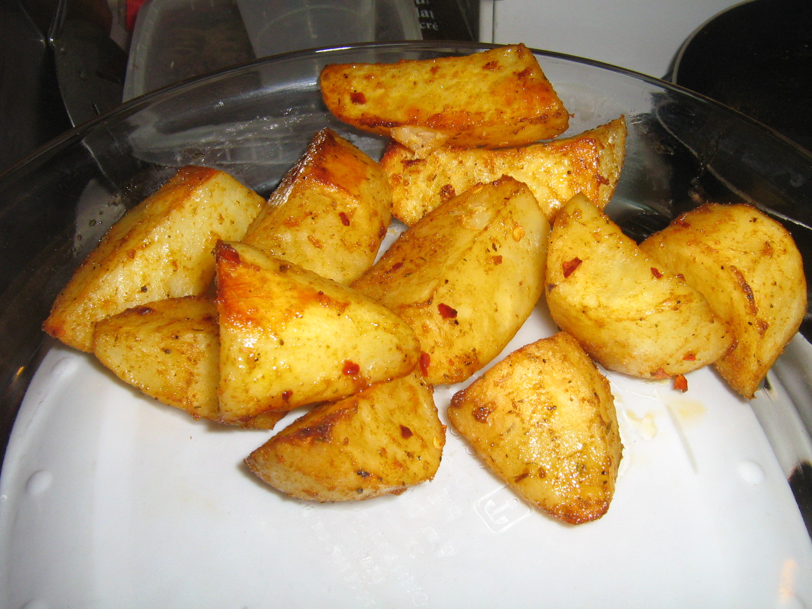 Cuisinons entre copines: Défi #1 : Patates Grecques