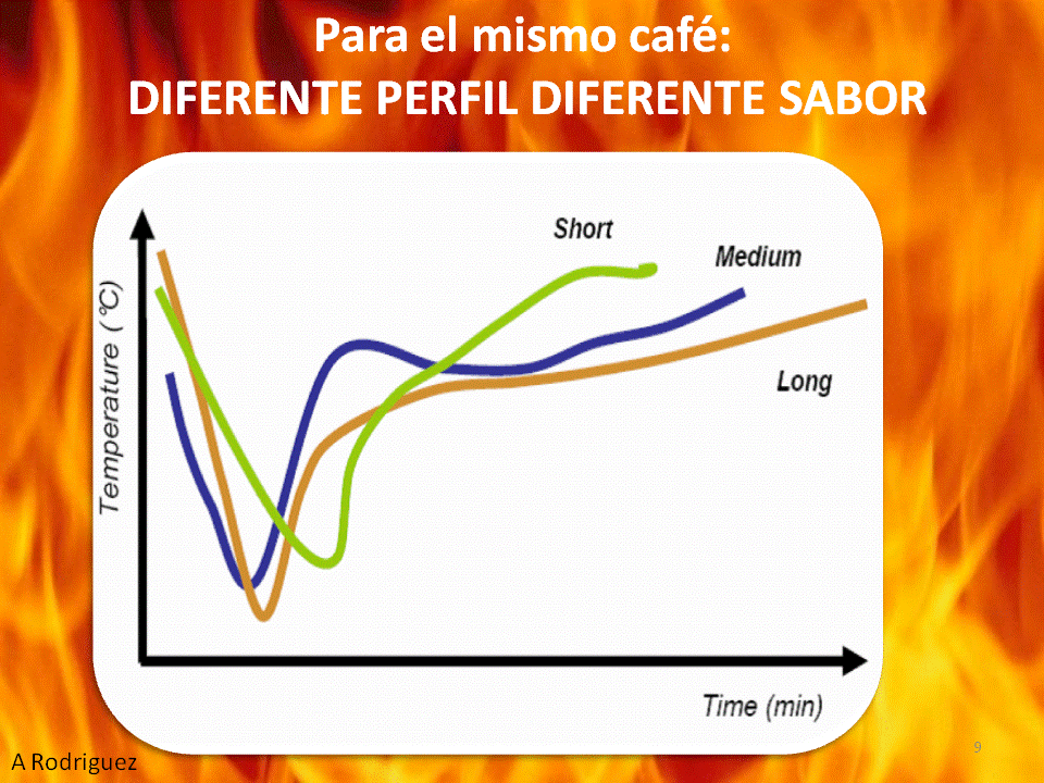 Perfilacion en la torrefaccion