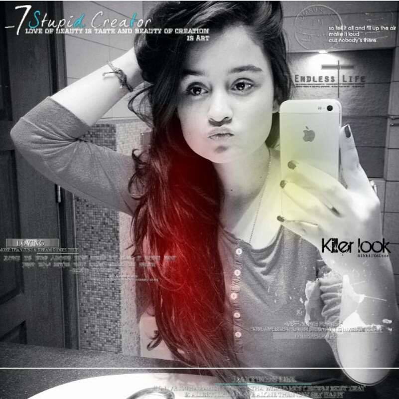 Stylish Editing Pics for Girls