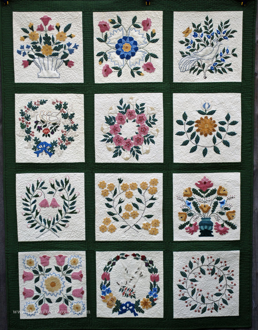 - The Quilter -: A Counted Cross Stitch Wall-hanging