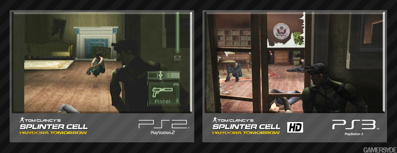 StealthBit: Splinter Cell Classic Trilogy HD Comparison