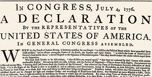 Mr. Ramirez's History Blog: Why is the Declaration of Independence so ...