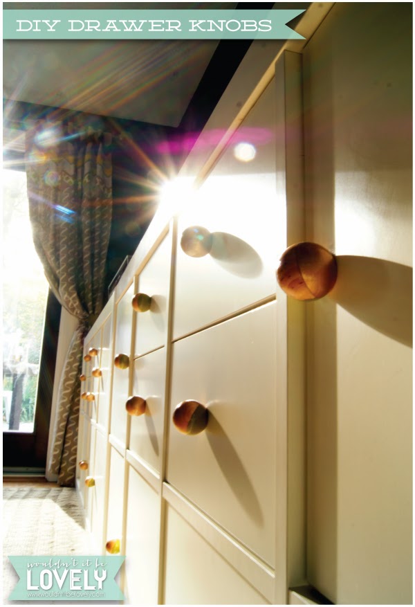 Wouldn't it be Lovely: DIY Drawer Knobs