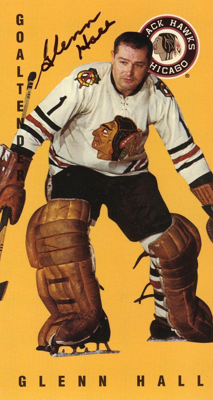 Just A Bit Offside: TTM Success! Glenn Hall - Hall of Famer