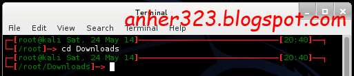 Merubah Tampilan Kali Linux seperti Backtrack | Anherr Blog's