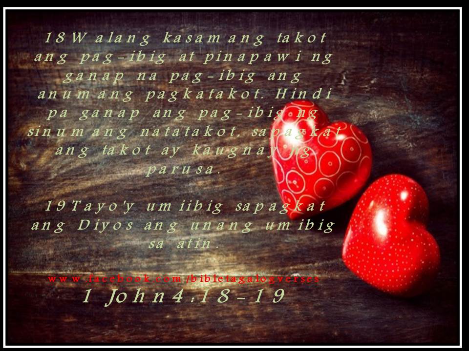 1 John 4 18 19 Bible Tagalog Verses BIBLE TAGALOG VERSES