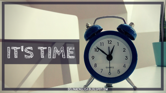 It's time It's about time It's high time