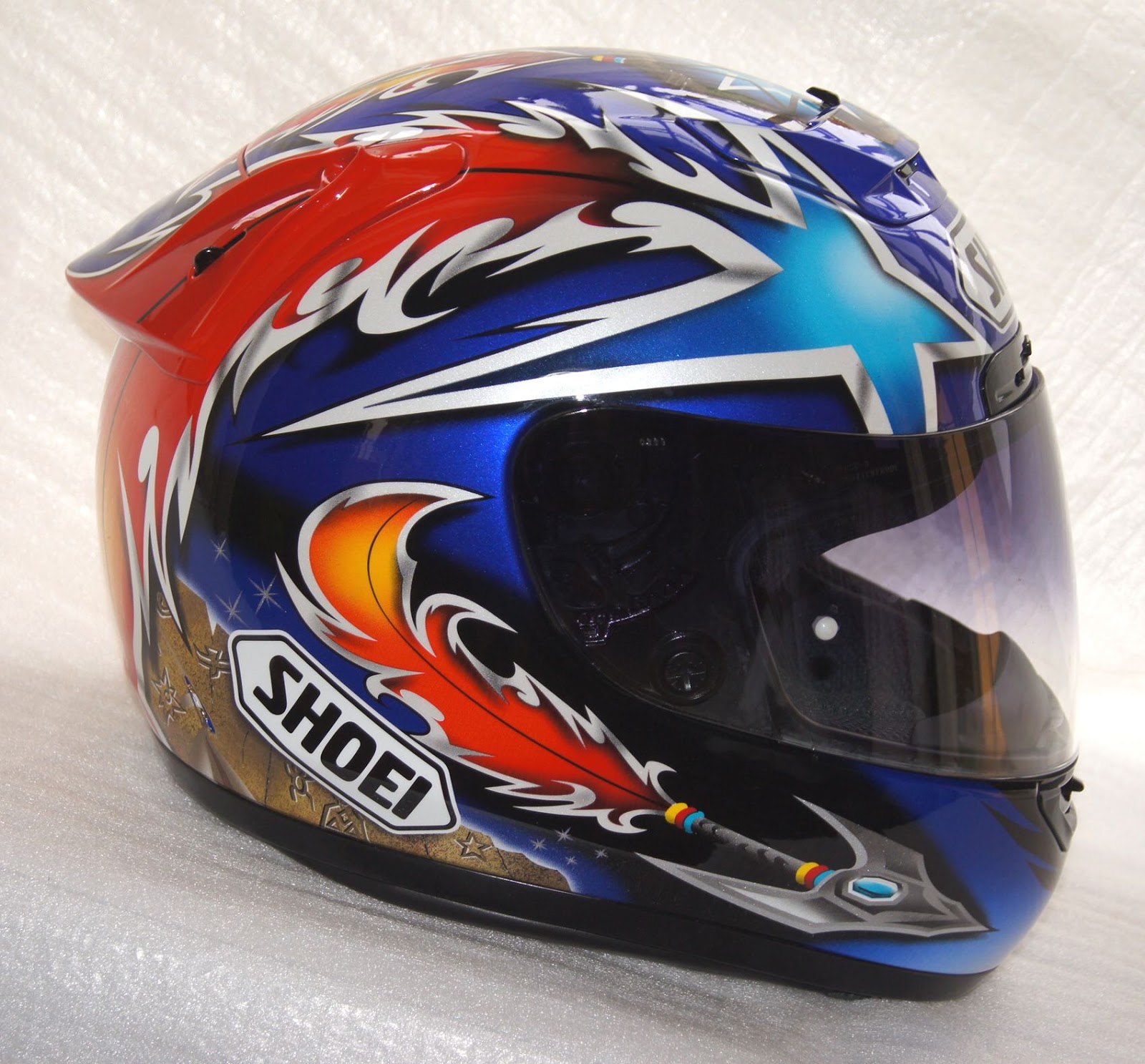 samurai‐bikers: Shoei Racing Helmet X-Eleven NORICK(Norifumi Abe)2004 ...