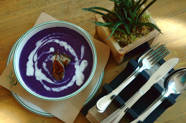 DUDE FOR FOOD: Weekend Afternoons & Good Vibes, Ube Champorado ...