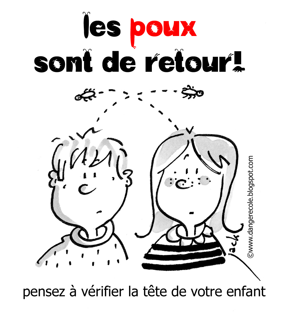 La classe de Maîtresse Claude: Alerte aux Poux