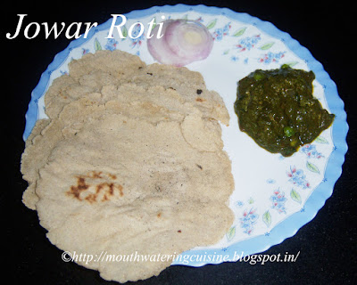 Jowar Roti -- How to make Jowar Roti - E.A.T - easyvegrecipes