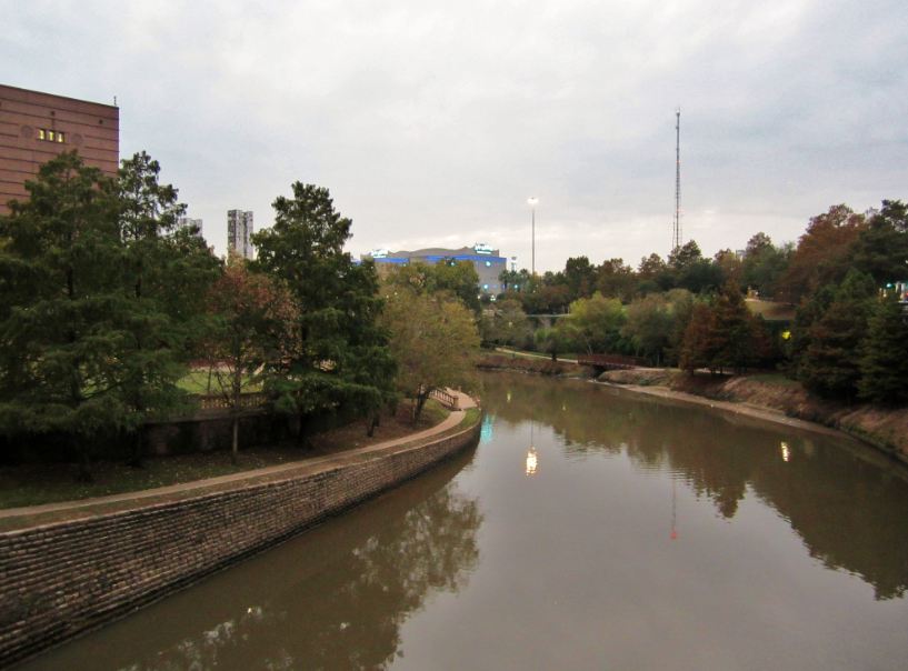 Houston in Pics: Buffalo Bayou at Memorial and Bagby