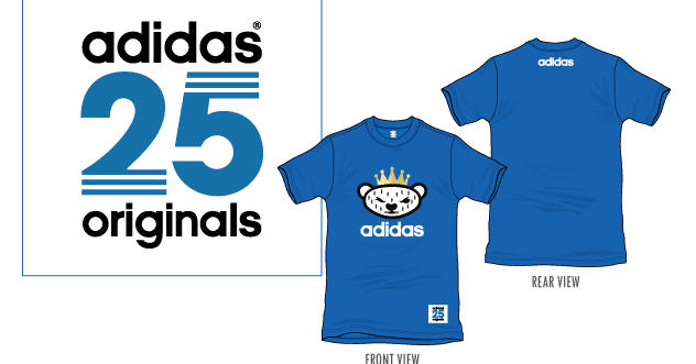 Football teams shirt and kits fan: Adidas 25 Originals Logo