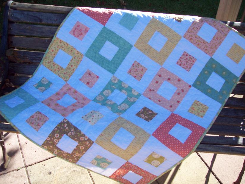 Lizzie the quilter: A cute baby quilt