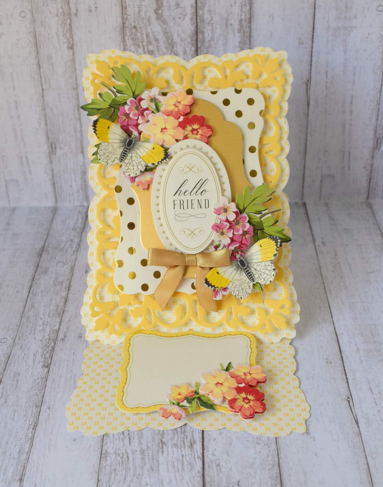 Crafty Creations with Shemaine: Elegant Easel Card Kit by Anna Griffin