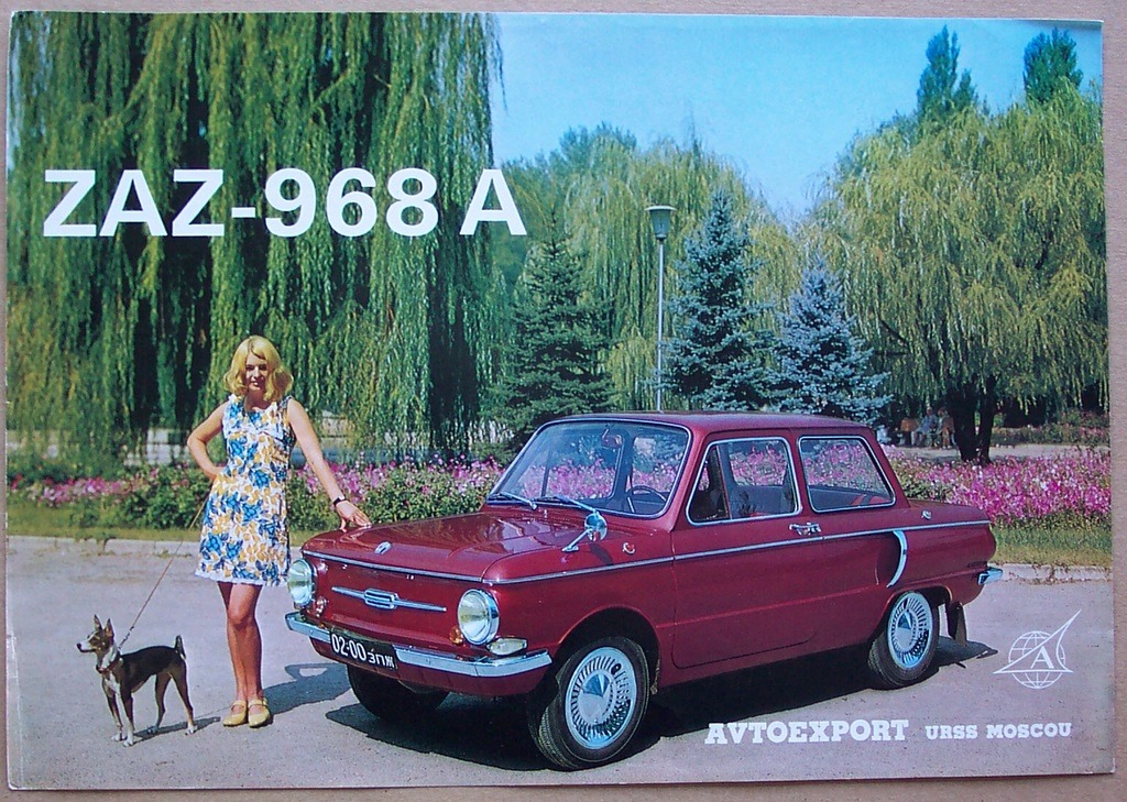 55 Interesting Vintage Advertising Posters of Soviet Cars From the ...