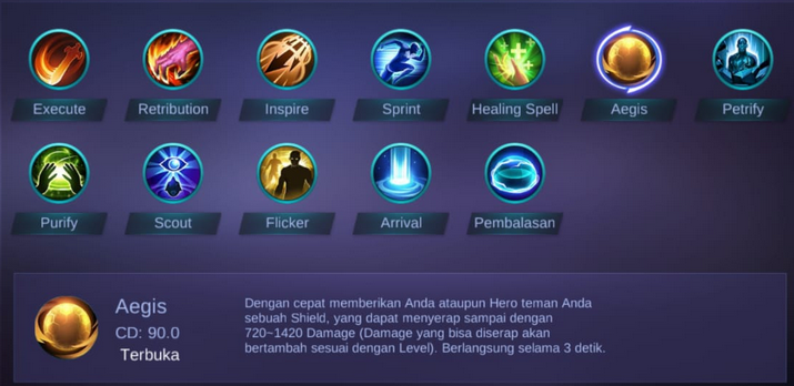 Spell Aegis, Bikin Kita Susah Mati - Mobile Legends